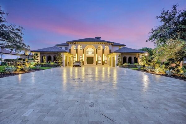 Awe-Inspiring Luxury Living in $6 Million Masterpiece in Davie, Florida