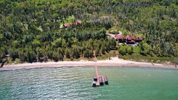 Charlevoix, Michigan's Jewel: Extraordinary Lake Estate Uniting ...