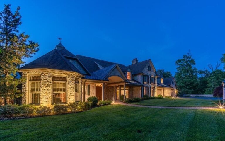 Incredible Private Waterfront Estate in Worton, Maryland: Exquisite ...
