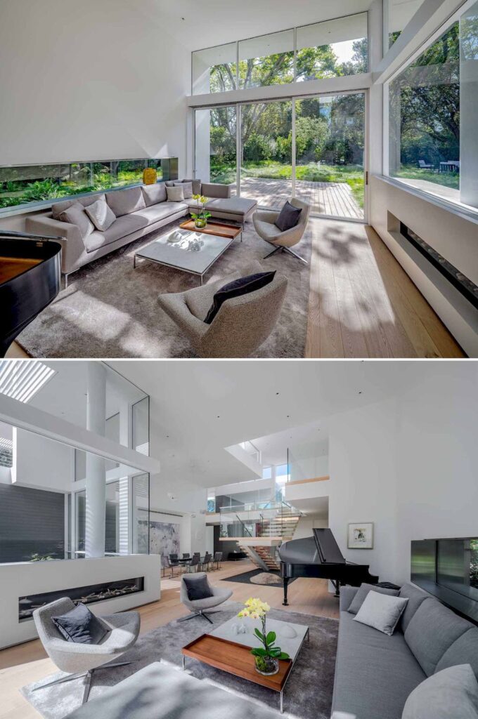 Owyang House, Lantern-like appearance at night by Swatt Miers architects