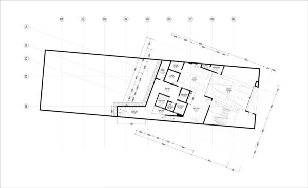 Z Line House, a Unique Architectural Landmark by MSSM Associates