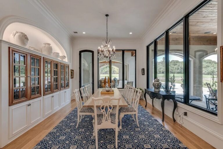 Charming French Inspired Home in Southlake, TX Offers Luxury Amenities