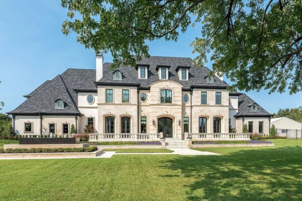 Charming French Inspired Home in Southlake, TX Offers Luxury Amenities