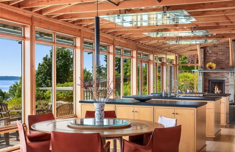 Exquisite Elford West Edge Estate: Waterfront Luxury Crafted by Cutler Anderson in Seattle ...