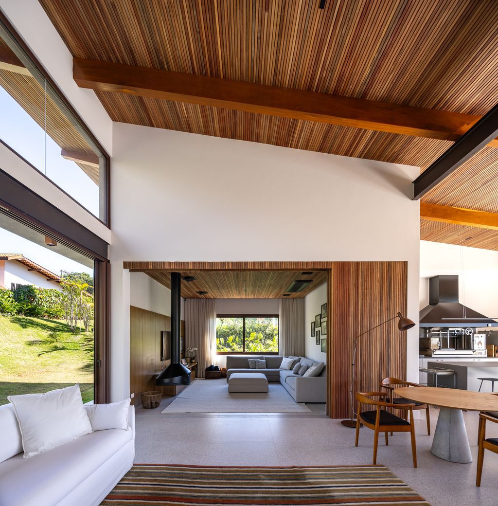 FA House Blend of Functionality and Warmth Design by Rocco Arquitetos