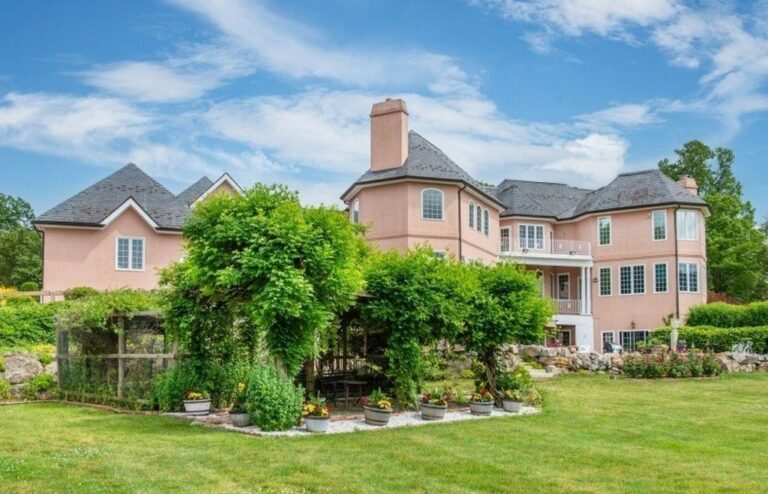French Country Estate: 17 Acres of Seclusion in Mendham Borough, New ...