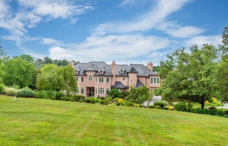 French Country Estate: 17 Acres of Seclusion in Mendham Borough, New ...