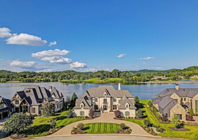 Lakefront Luxury at Its Finest! Custom Residence by Joseph Houck ...