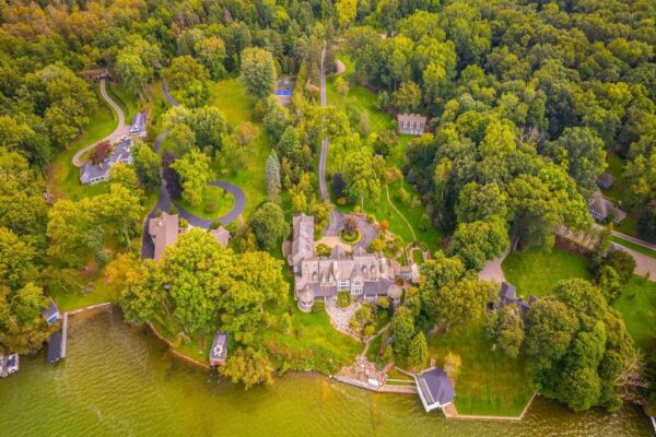 Embrace the Splendor: Unveiling a $4,499,000 Lakefront Estate in Lake ...