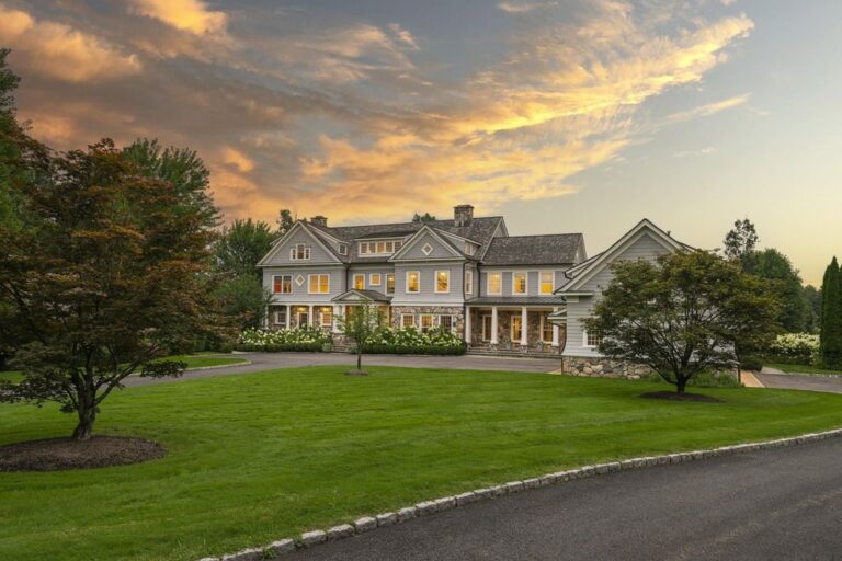 Gardiner & Larson's Artistry Shines in Magnificent Estate in New Canaan ...