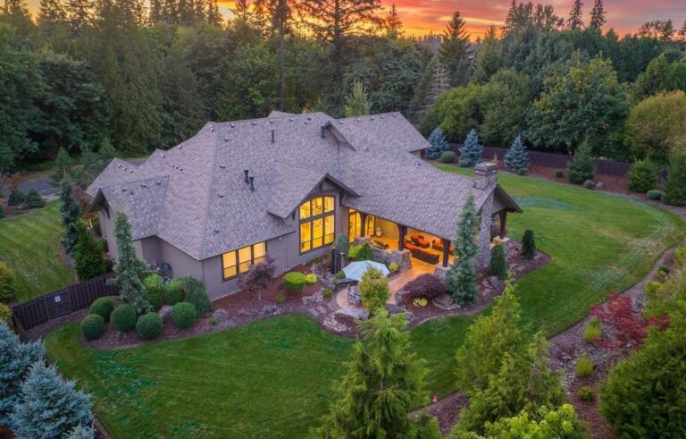 Luxury at Its Finest: $2.35 Million Ridgefield, Washington Home Exudes ...