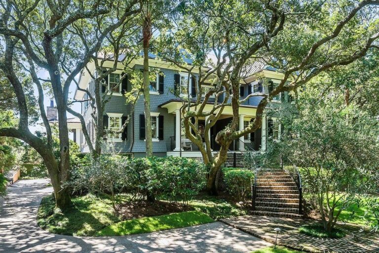 Rare Opportunity: Majestic Three-Story Oceanfront Residence on Johns ...