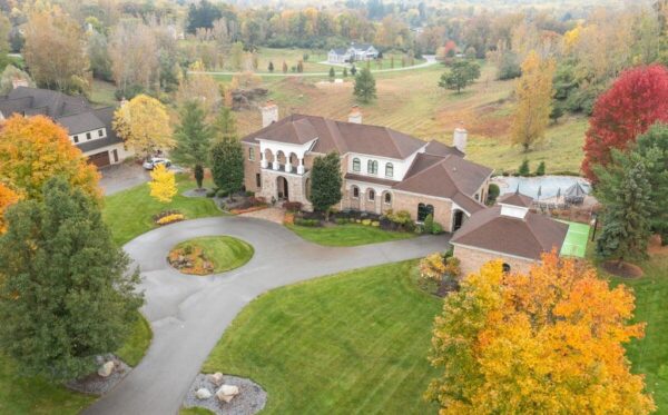 Exceptional Ada, Michigan Residence Offers Unrivaled Views of Grand ...