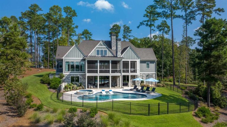 Exceptional Lakefront Living: $3.66 Million Home on Lake Oconee ...