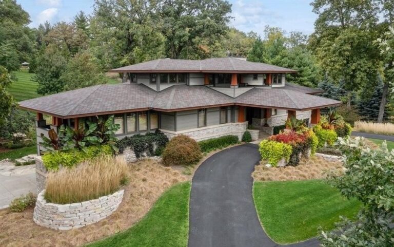 Exceptional 'Modern Prairie' Masterpiece in Des Moines, Iowa: A True ...