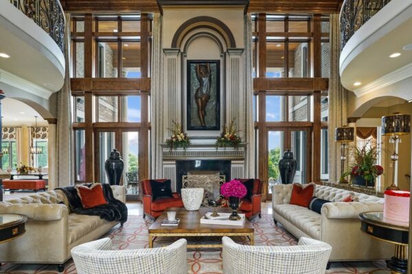 Exquisite Royal French Chateau in Burr Ridge, Illinois Now Available ...