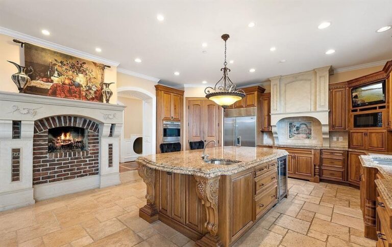 Handcrafted Masterpiece on 25 Acres of Pure Luxury in Goodrich, Michigan