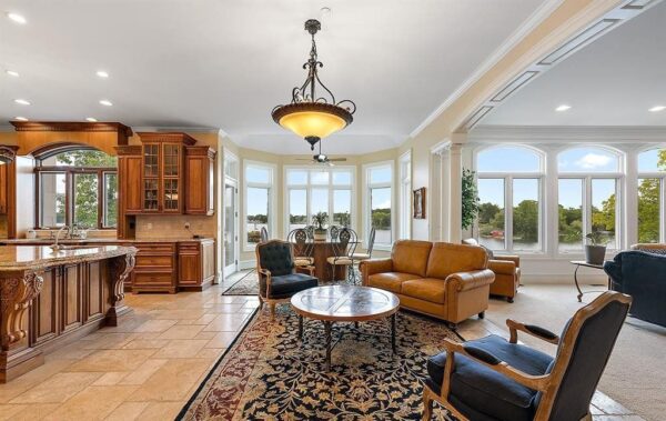 Handcrafted Masterpiece on 25 Acres of Pure Luxury in Goodrich, Michigan