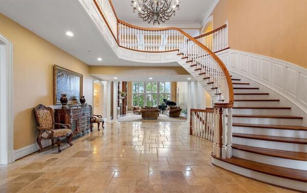 Handcrafted Masterpiece on 25 Acres of Pure Luxury in Goodrich, Michigan