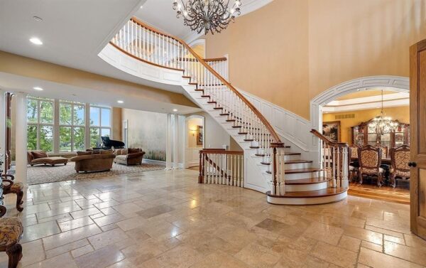 Handcrafted Masterpiece on 25 Acres of Pure Luxury in Goodrich, Michigan