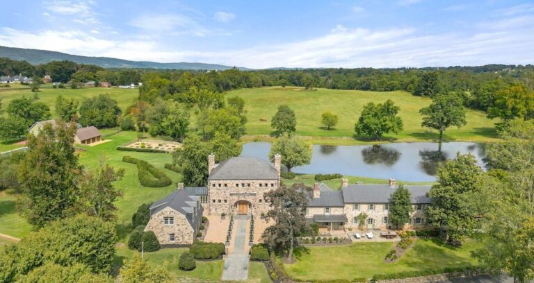 Littleton Farm's 153 Acres with Lake View in Upperville, Virginia ...