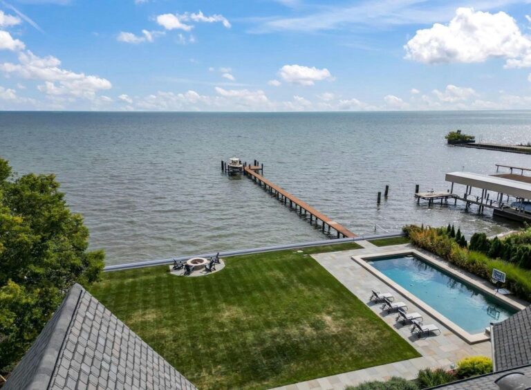 Luxurious Lakefront Estate Designed by Dominic Tringali Hits the Market ...