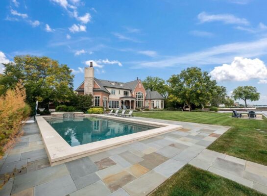 Luxurious Lakefront Estate Designed by Dominic Tringali Hits the Market ...