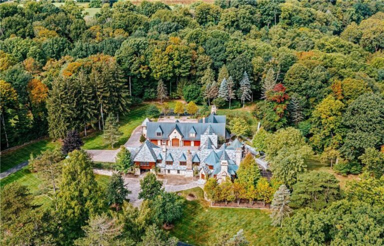 Luxury Chalet in Waite Hill, Ohio Offers Unmatched Elegance and Natural ...