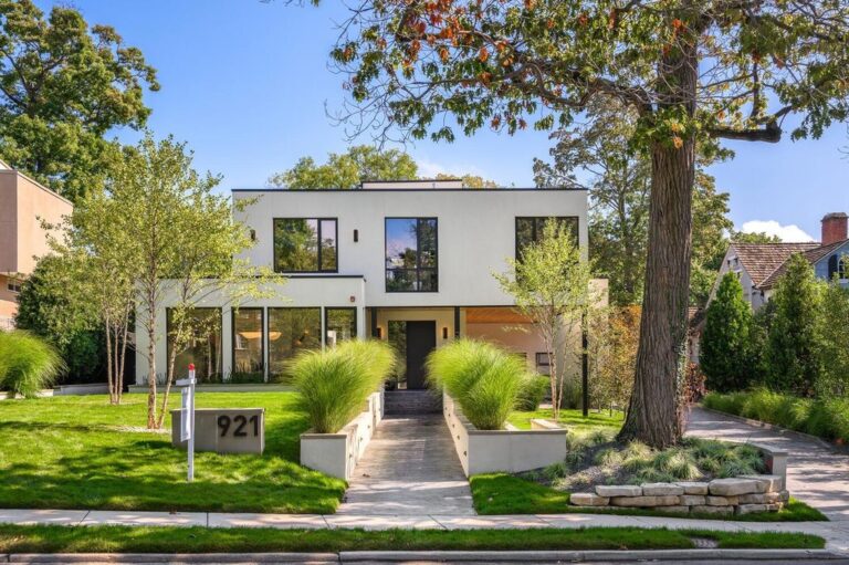 Modern Masterpiece in Glencoe, Illinois: A $3,999,900 Collaboration by ...