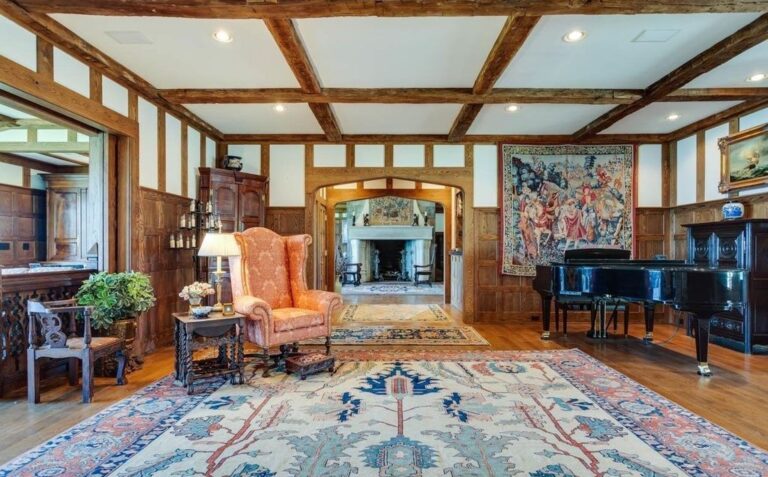 Step into a World of Magic and Wonder: An Exceptional Estate in White ...