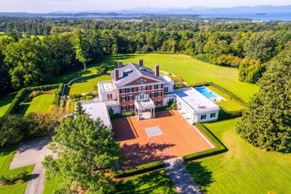 Stunning $15 Million Brick and Stone Estate by Henry Holt in Burlington ...