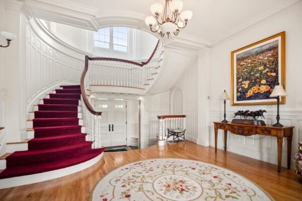 Stunning $15 Million Brick and Stone Estate by Henry Holt in Burlington ...