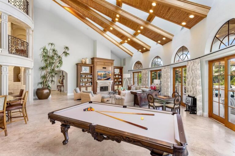 Villa Bellevue, A 8-Bedroom European Masterpiece in Boca Raton's Lake ...