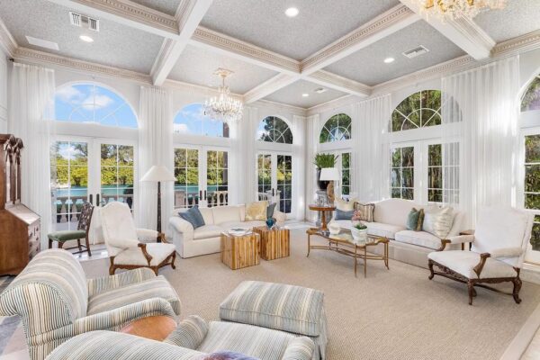 Villa Bellevue, A 8-Bedroom European Masterpiece in Boca Raton's Lake ...