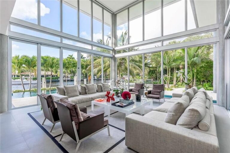 $14 Million Modern Riverside Estate on Rio Vista Boulevard, Fort ...