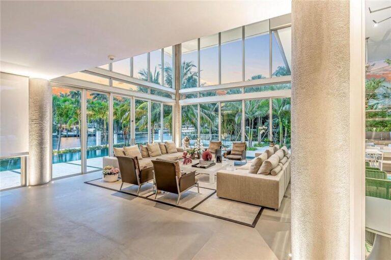$14 Million Modern Riverside Estate on Rio Vista Boulevard, Fort ...