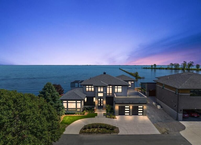 Breathtaking Modern Architectural Masterpiece in Harrison Township ...