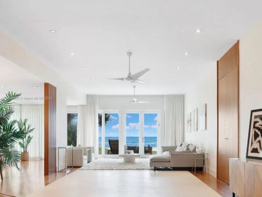 Luxurious Beachfront Compound on Prestigious Golden Beach, North Miami ...