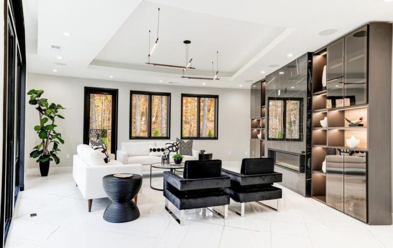Architectural Gem in McLean Boasts Modern Majesty Seeks New Owner at $4 ...