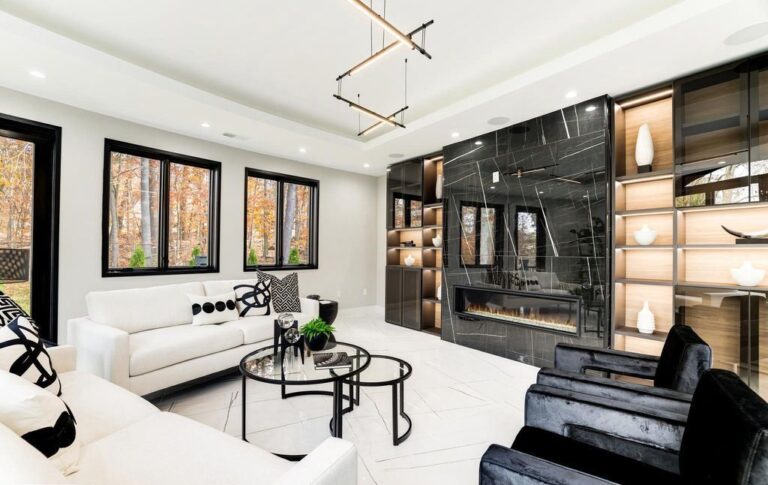 Architectural Gem in McLean Boasts Modern Majesty Seeks New Owner at $4 ...