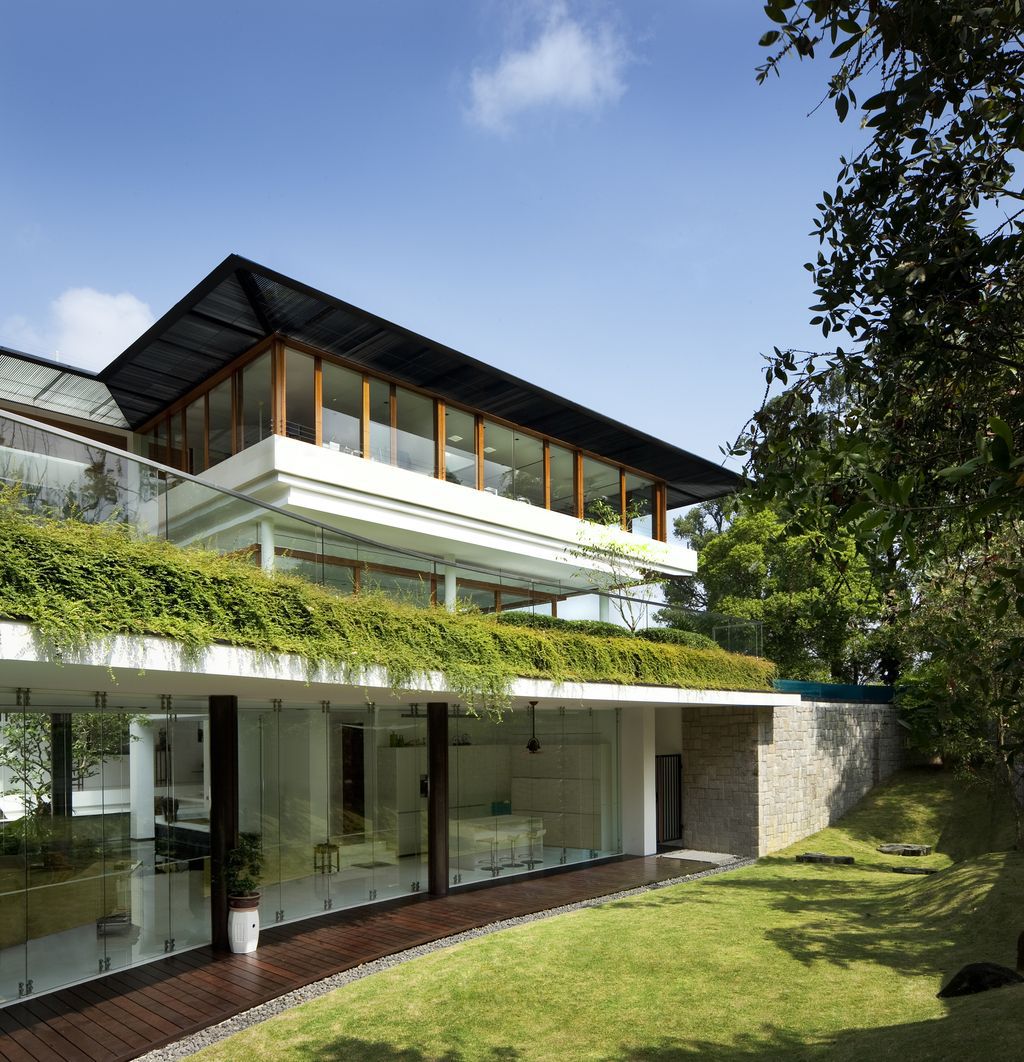 Dalvey Road House, an Oasis Inspired from Fallingwater by Guz Architects