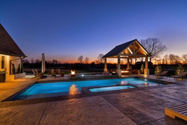 Gorgeous 2-Acre Estate with Private Gated Entrance in Tennessee Offered ...
