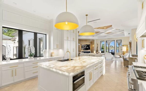 Luxurious 10,645 Square Feet Waterfront Estate with Deepwater Dock and ...