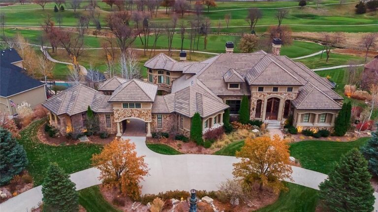 Luxurious Living Redefined: Timeless Elegance in Iowa's Stucco and ...