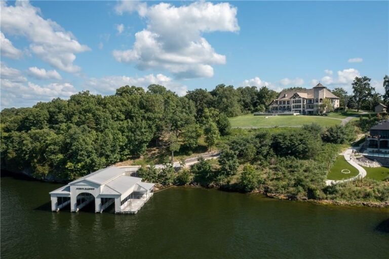Stone Mansion: Iconic Lakefront Retreat on the Beautiful Lake of the ...