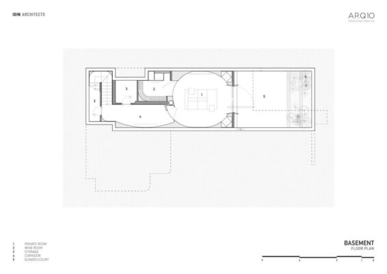 ARQ10 House, Vertical Modern Living by IDIN Architects