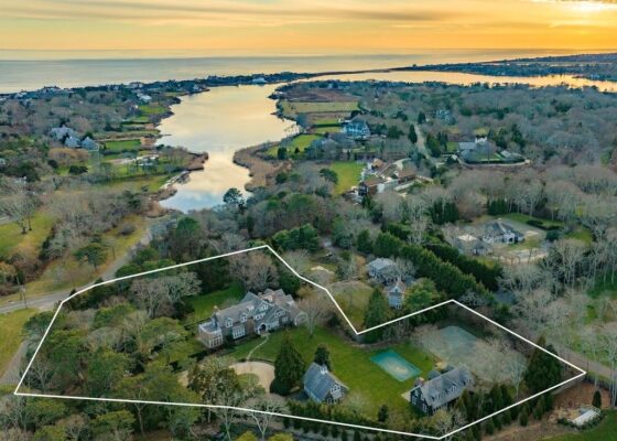 Georgica Estate in New York Listed for $19.5 Million, Blending Classic ...