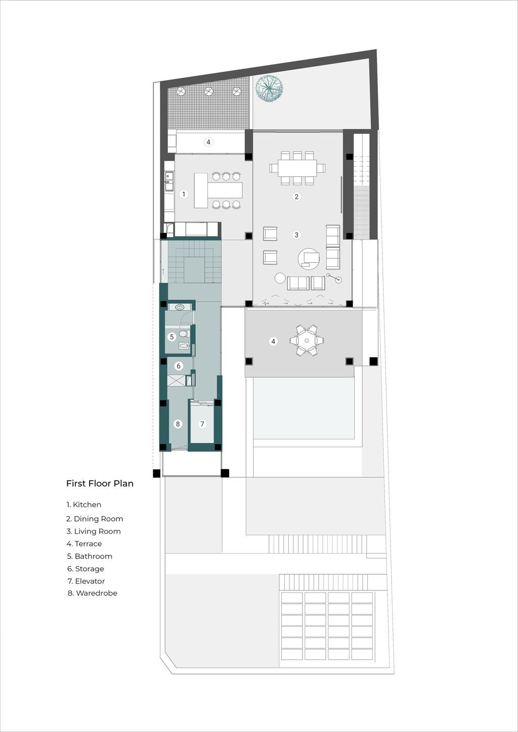 Sangdeh Villa's Overlook Nature by AsNow Design & Construct