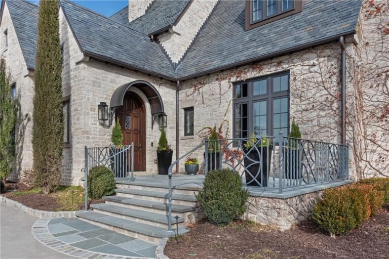 Stone-Crafted Masterpiece: T.S. Adams Studio's Alluring Estate in ...