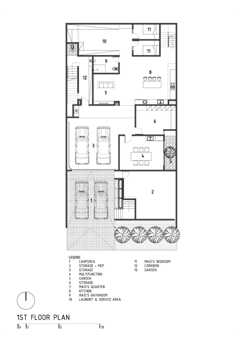 DL House, A Tranquil Oasis in Jakarta by DP+HS Architects